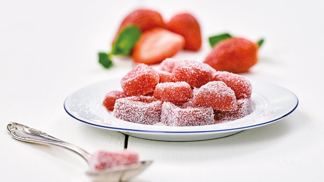 Bonbons de gelée de fruits